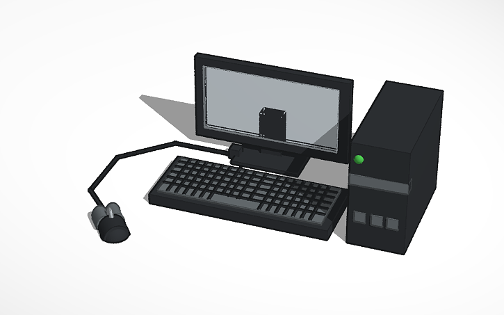 3D design Super PC - Tinkercad