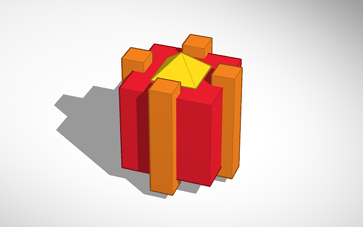 3D design Mortar Projectile - Tinkercad