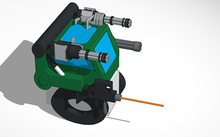 3D design Link Bot mech idea - Tinkercad