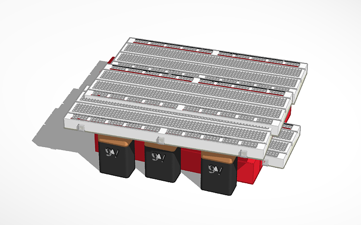 3D design circuit board 239823 - Tinkercad