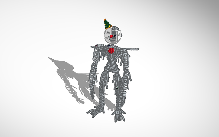 3D design ennard - Tinkercad