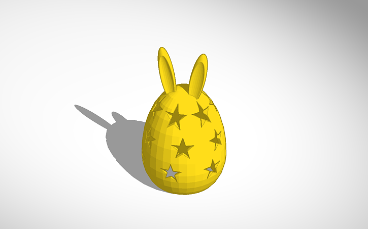 3D design Easter bunny | Tinkercad