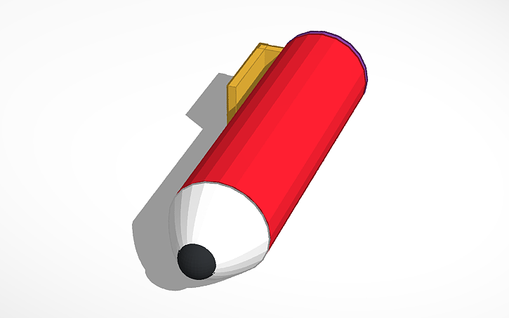3D design Black Ink Ball-Point Pen | Tinkercad