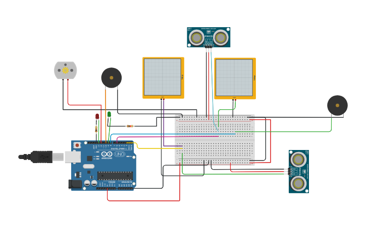 Circuit design safety - Tinkercad
