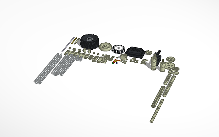 3D design Rover Parts | Tinkercad