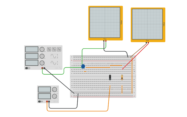Circuit Design Clamper Tinkercad
