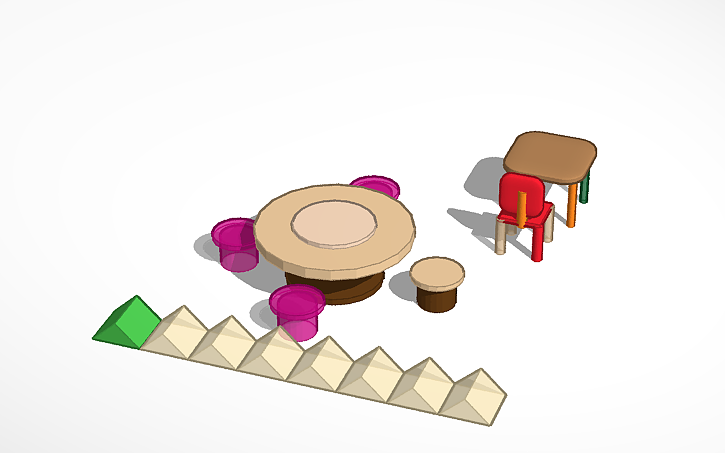 3D design A-2.7 : Copy & Paste + Shift & Drag (2) | Tinkercad