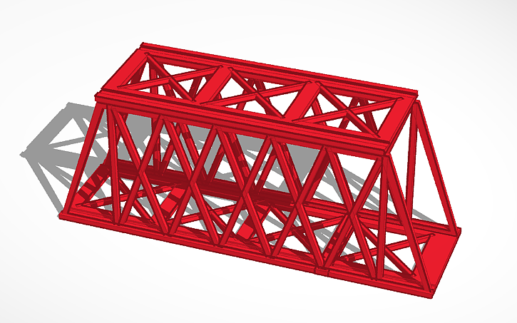 3D design Bridge - Tinkercad