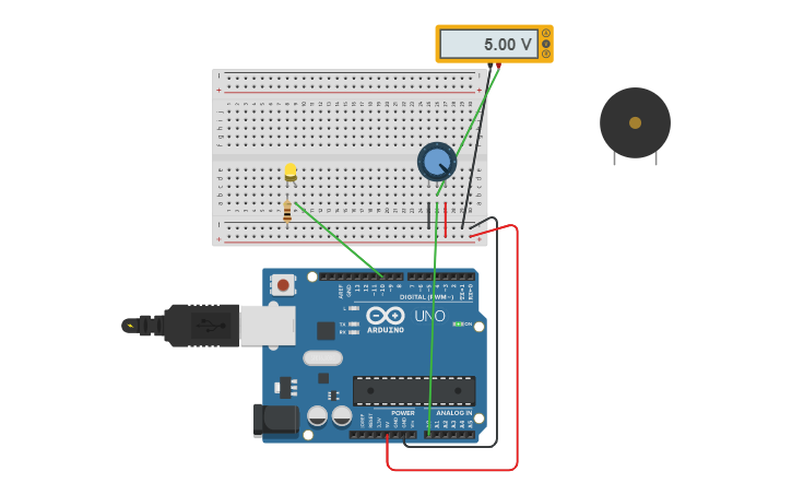 Circuit design potentio-meter Rashid | Tinkercad Circuit design potentio-meter Rashid | Tinkercad