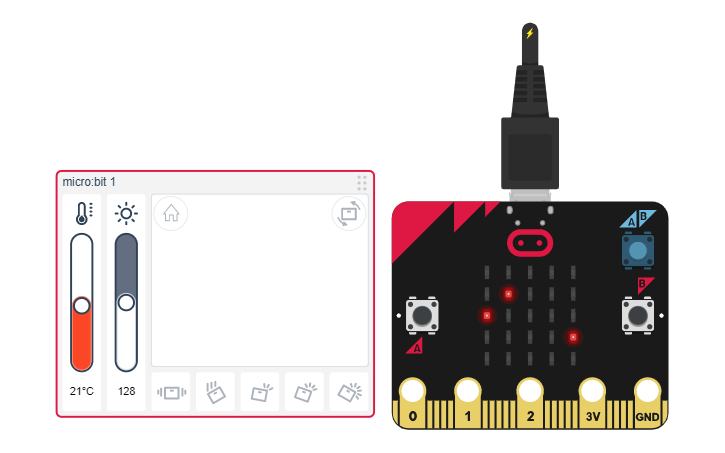 Circuit design Game Micro bit! - Tinkercad