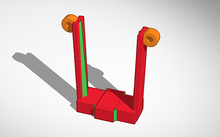 3D design Pooper Scooper Main Linkage - Tinkercad