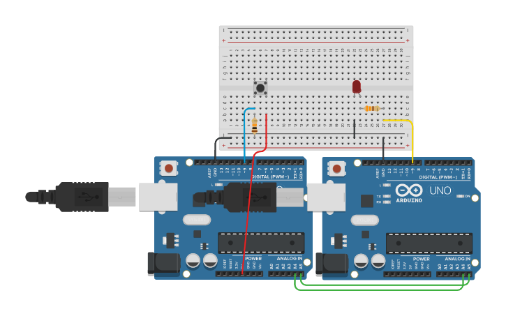 Circuit design 8장 I2C COPY | Tinkercad Circuit design 8장 I2C COPY | Tinkercad