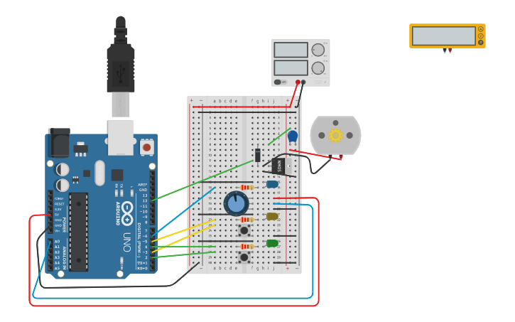 Circuit design Lab 1 THM part e- MOSFET | Tinkercad Circuit design Lab 1 THM part e- MOSFET | Tinkercad