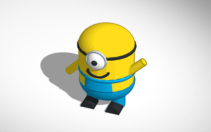 3D design minion | Tinkercad
