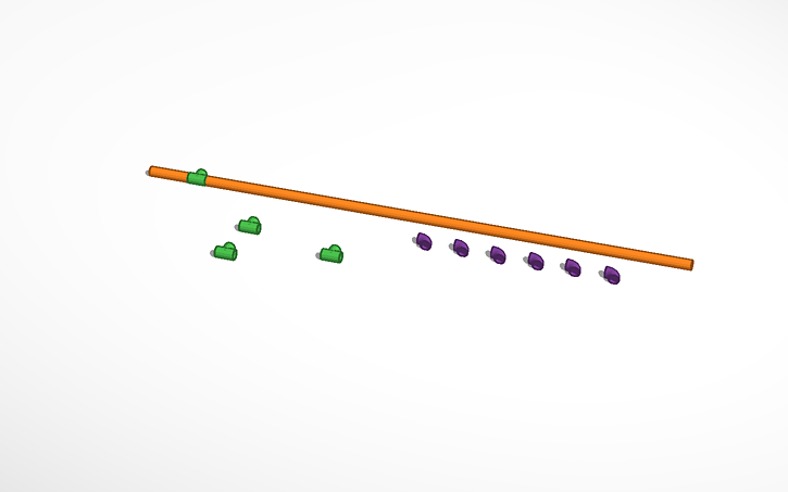 3D design PVC Pipe and Fittings - Tinkercad