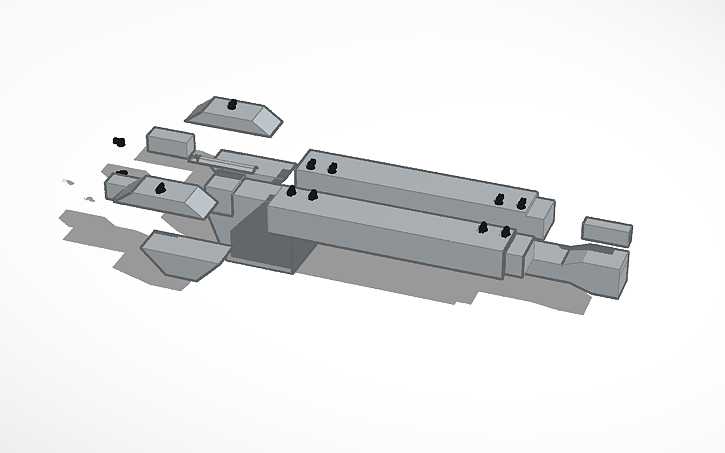 3D design Stalwart Class-Light Frigate mk1: PLUTO | Tinkercad