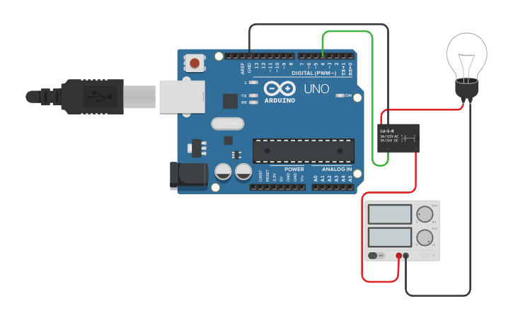 Circuit design 11_Relay_Module - Tinkercad
