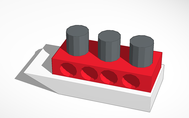 3D design monopoly boat | Tinkercad