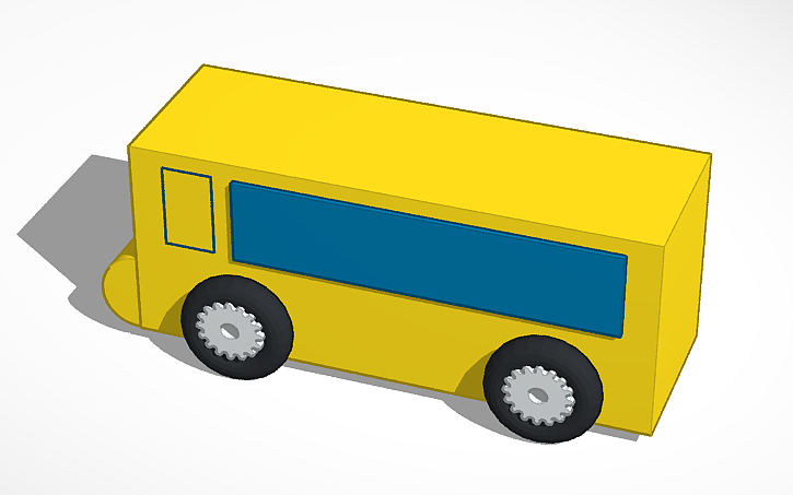 3D design 3D School Bus Prototype | Tinkercad