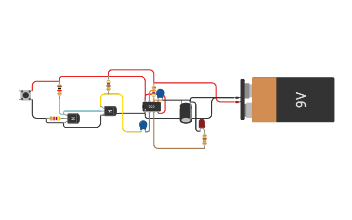 Circuit design Clap alarm - Tinkercad
