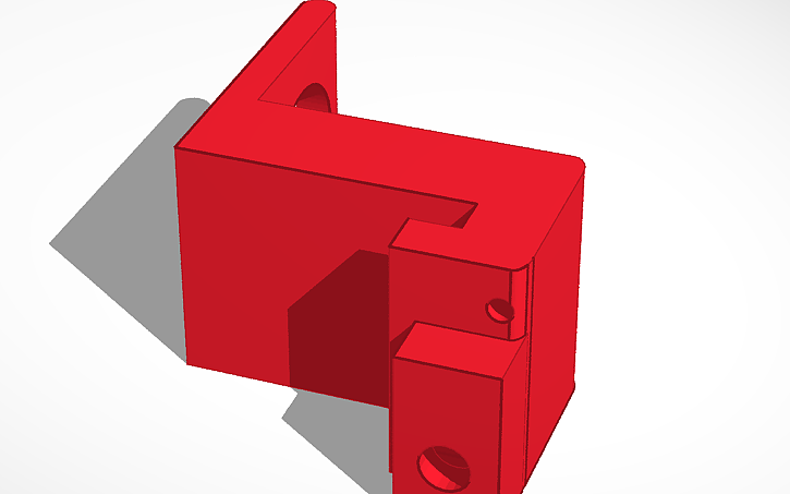 3d Design Float Bracket With Water Port Tinkercad