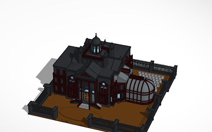 3D design Haunted House - Tinkercad