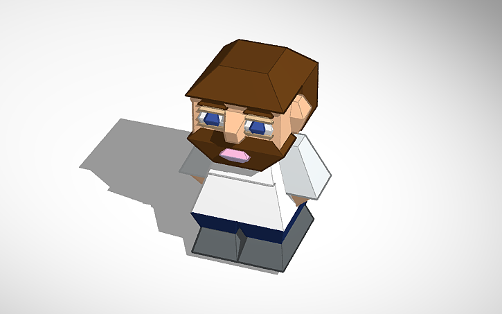 3D design Self Portrait - Tinkercad