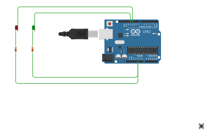 Circuit design Mi primer circuito con arduino . | Tinkercad