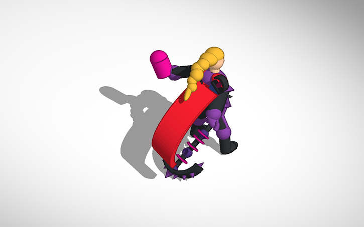 3D design warrior v.3 | Tinkercad