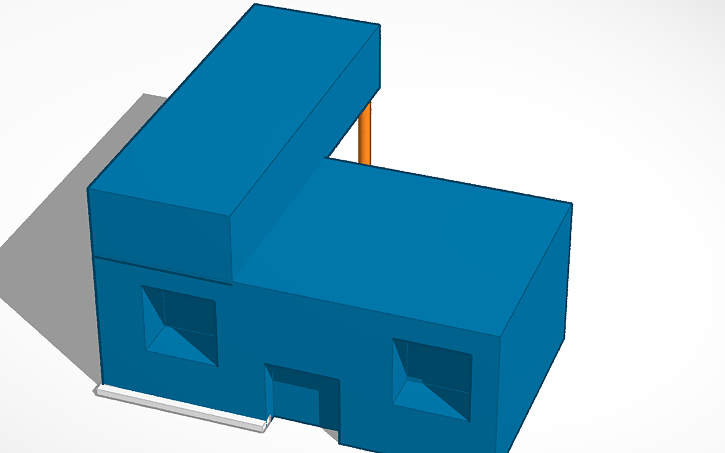 3D design Steamville sample - Tinkercad