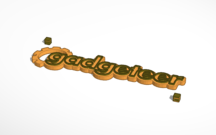 3D design The Gadgeteer Logo | Tinkercad