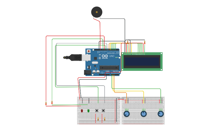 Circuit design PID - Tinkercad