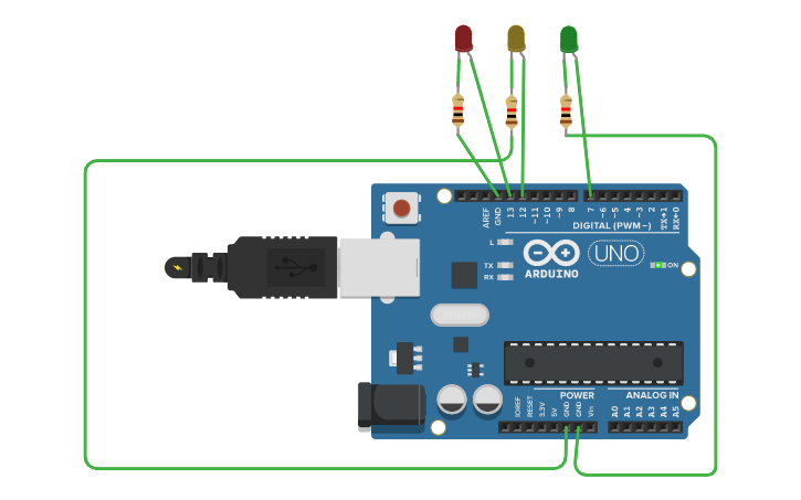 Circuit Design Signal Tinkercad