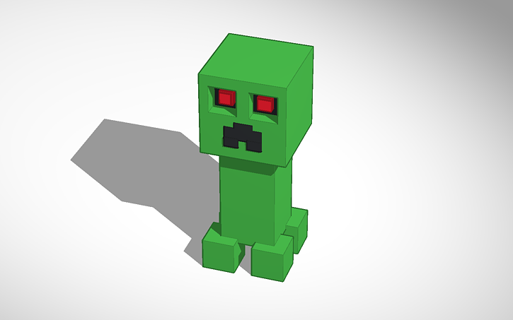 3D design Minecraft Creeper | Tinkercad