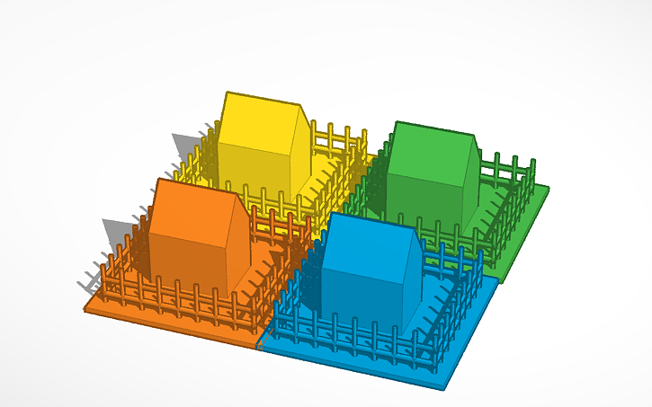 3D design Copy of fence | Tinkercad