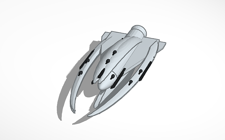 3D design Terra Class (thanks starblast!) - Tinkercad