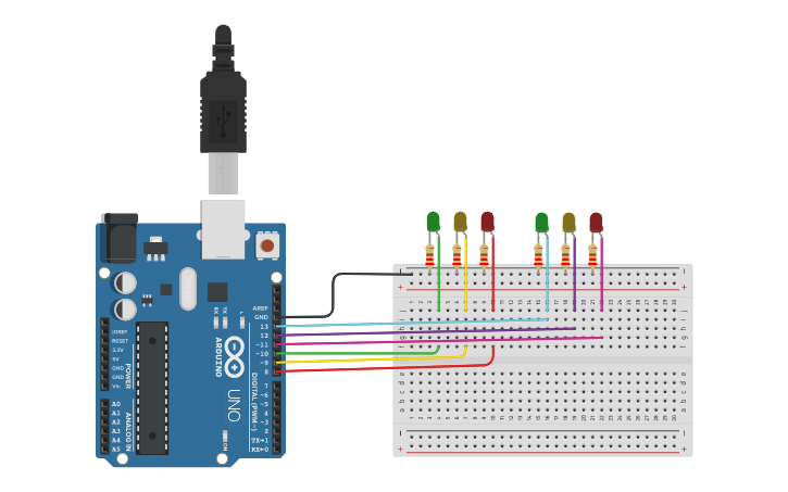 Circuit Design Primer Proyecto Tinkercad