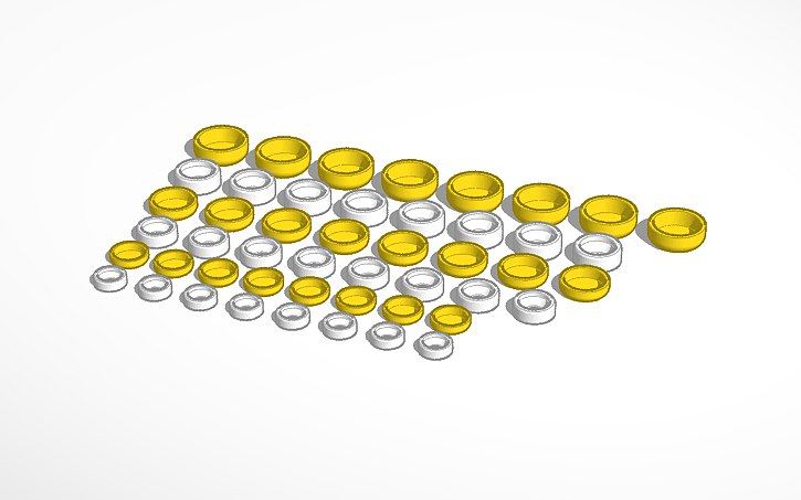 3d Design Screw Cap 6 5 4 Tinkercad