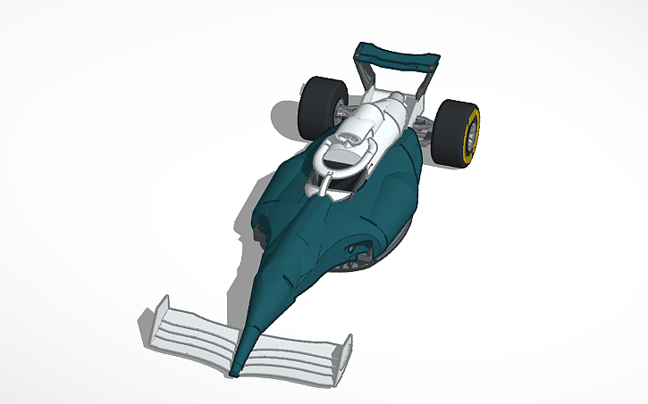 3D design 2022 f1 car - Tinkercad