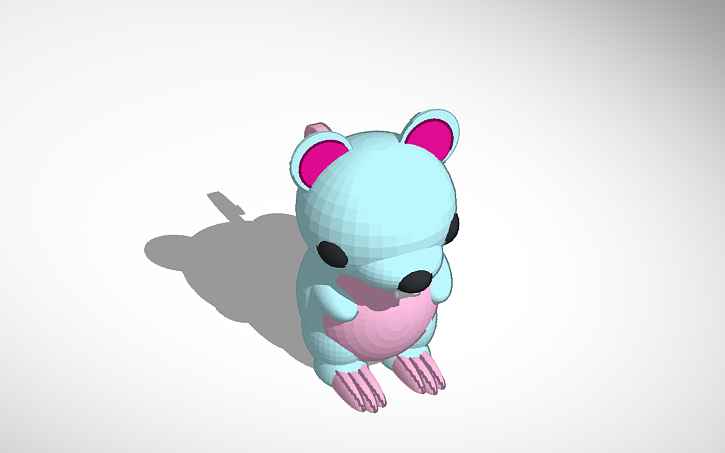 3D design Raton - Tinkercad