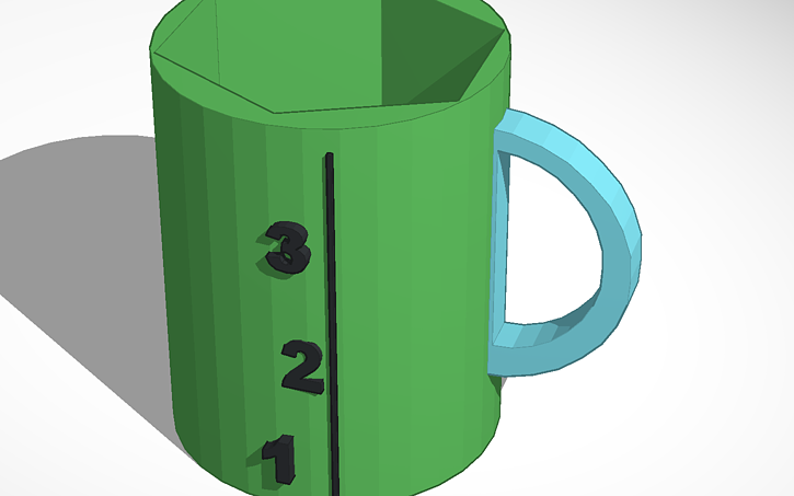 3D design cup | Tinkercad