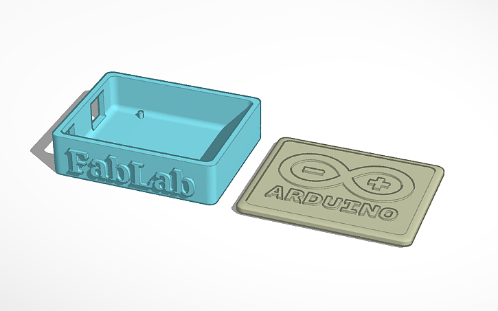 3D design Case_Arduino - Tinkercad