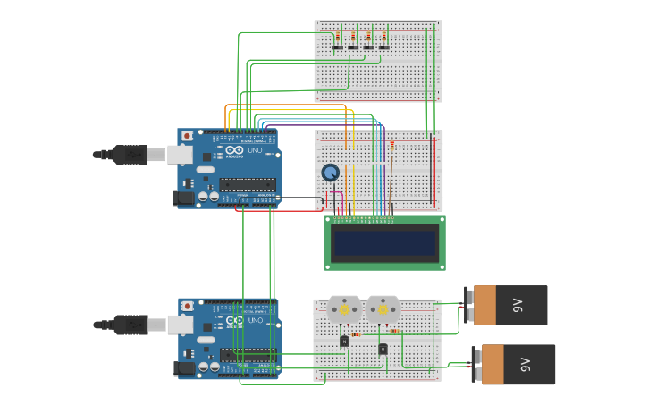Circuit design PROBLEMA_2 - Tinkercad