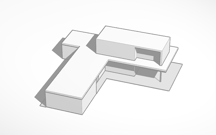 3D design G&L: L shape - Tinkercad