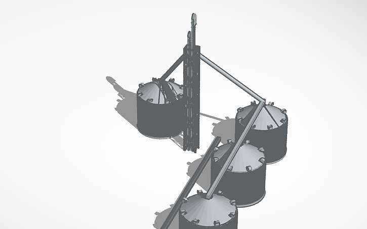 3D design grain setup - Tinkercad
