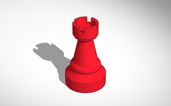 3D design Rook - Tinkercad
