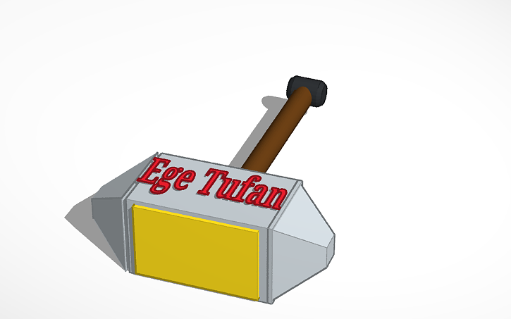 3D design Heavy Hammer | Tinkercad