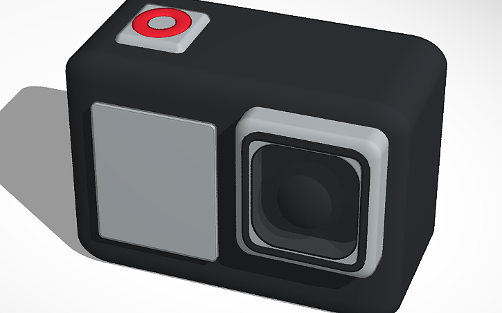 3D design GoPro Hero 9 - Tinkercad