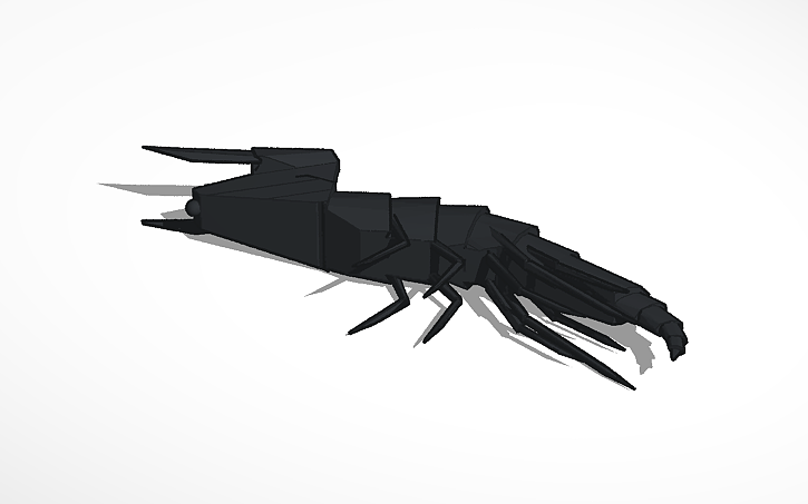 3D design Krill - Tinkercad