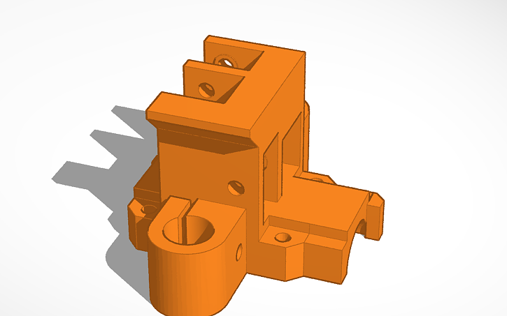 3D design Hypercube-XY_Joiner_for_long_endstop_and_2_LM8UU - Tinkercad